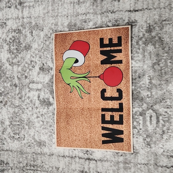 Accents | New Welcome Christmas Holiday Grinch Welcome Mat Layer Layer ...